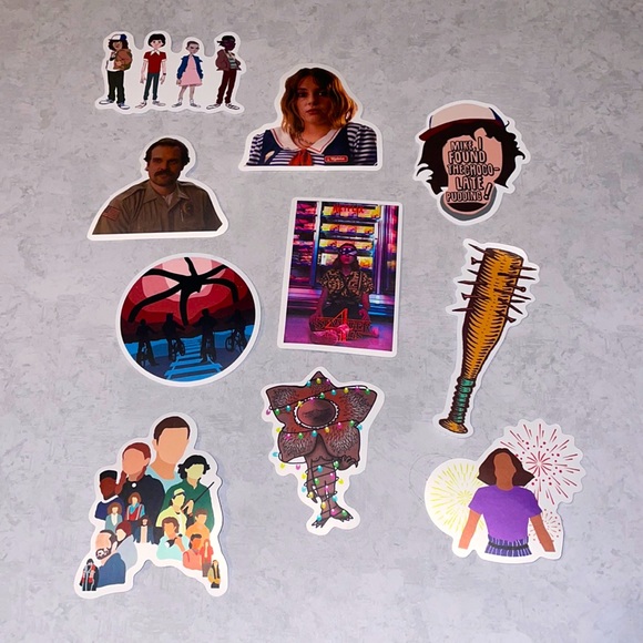 Stranger Things | Design | Pc Stranger Things Sticker Pack Stickers 80s ...